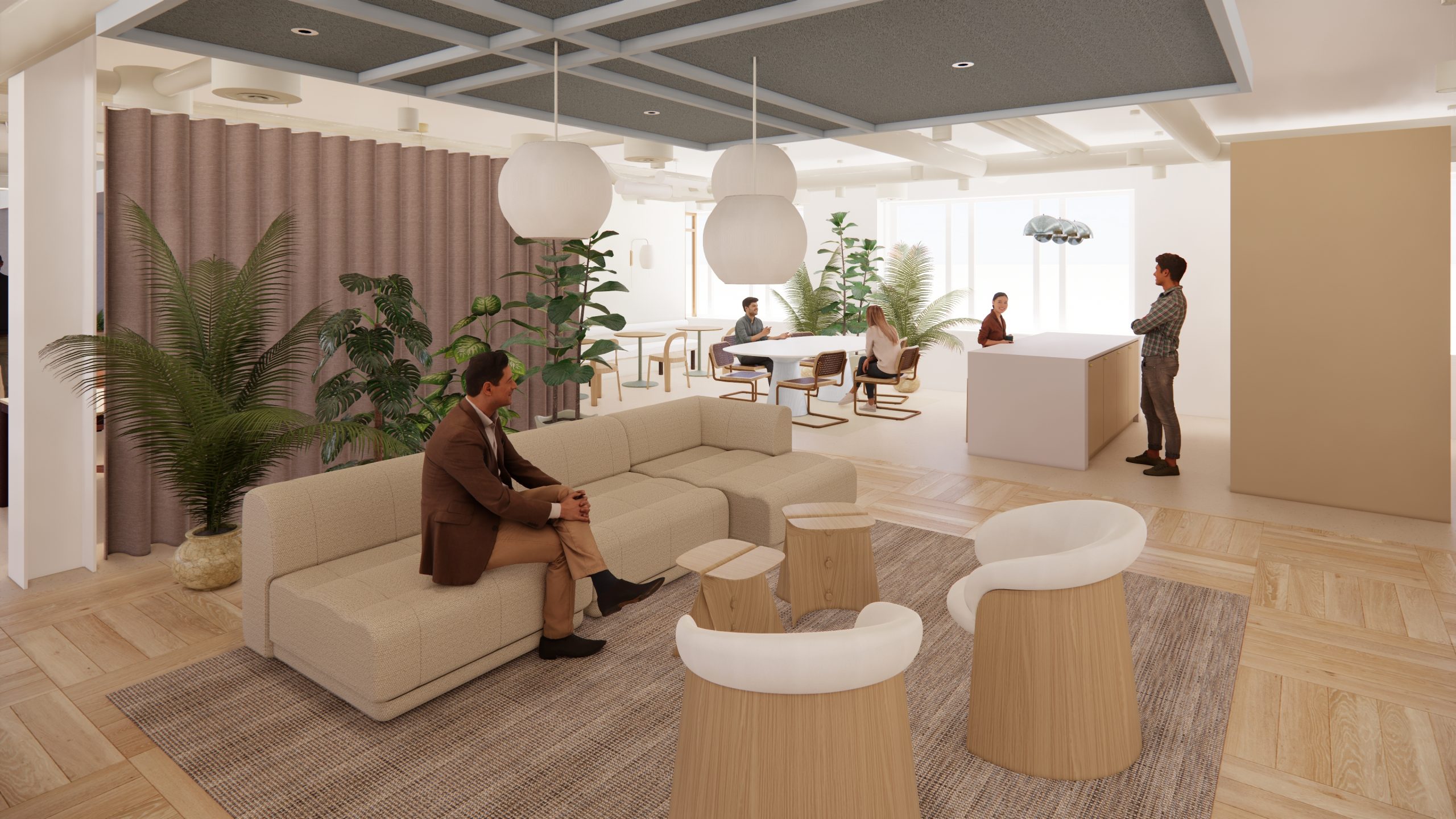 10 Dominion St_4th Floor_Welcome Space | Romulus Construction